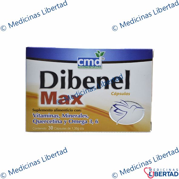 DIBENEL MAX Capsulas c/30 | Medicinas Libertad